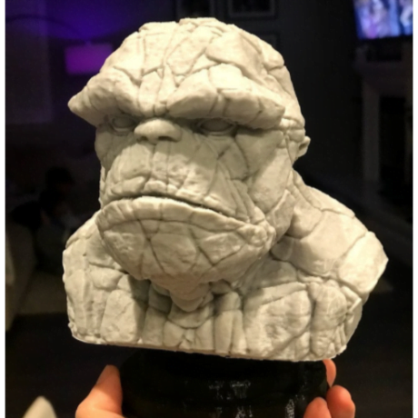 The Thing Marvel Fantastic Four Bust 3D Figurine - Makers India