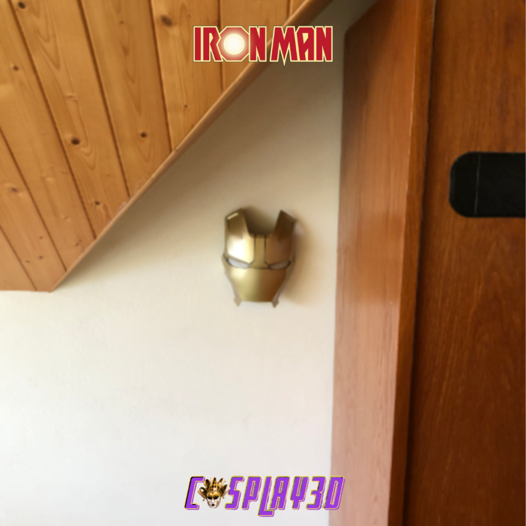 Upgraded Ironman Mark 42 Tony Stark Faceplate Mask Cosplay - Makers India