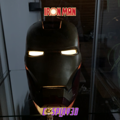 Wearable Iron man Mk3 helmet Cosplay Costume fully finished With Led ...