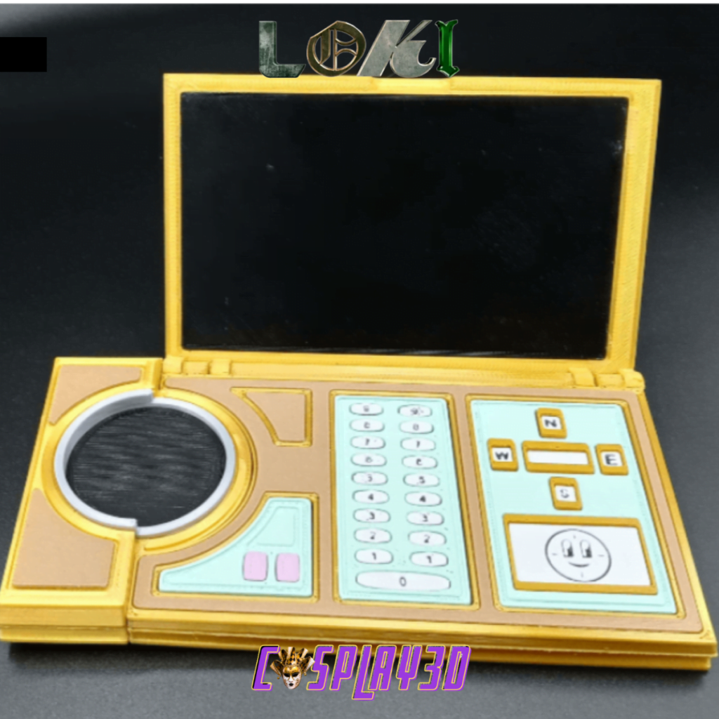 Loki Series Inspired TVA Tempad Prop 3d Printed Cosplay Accessory ...