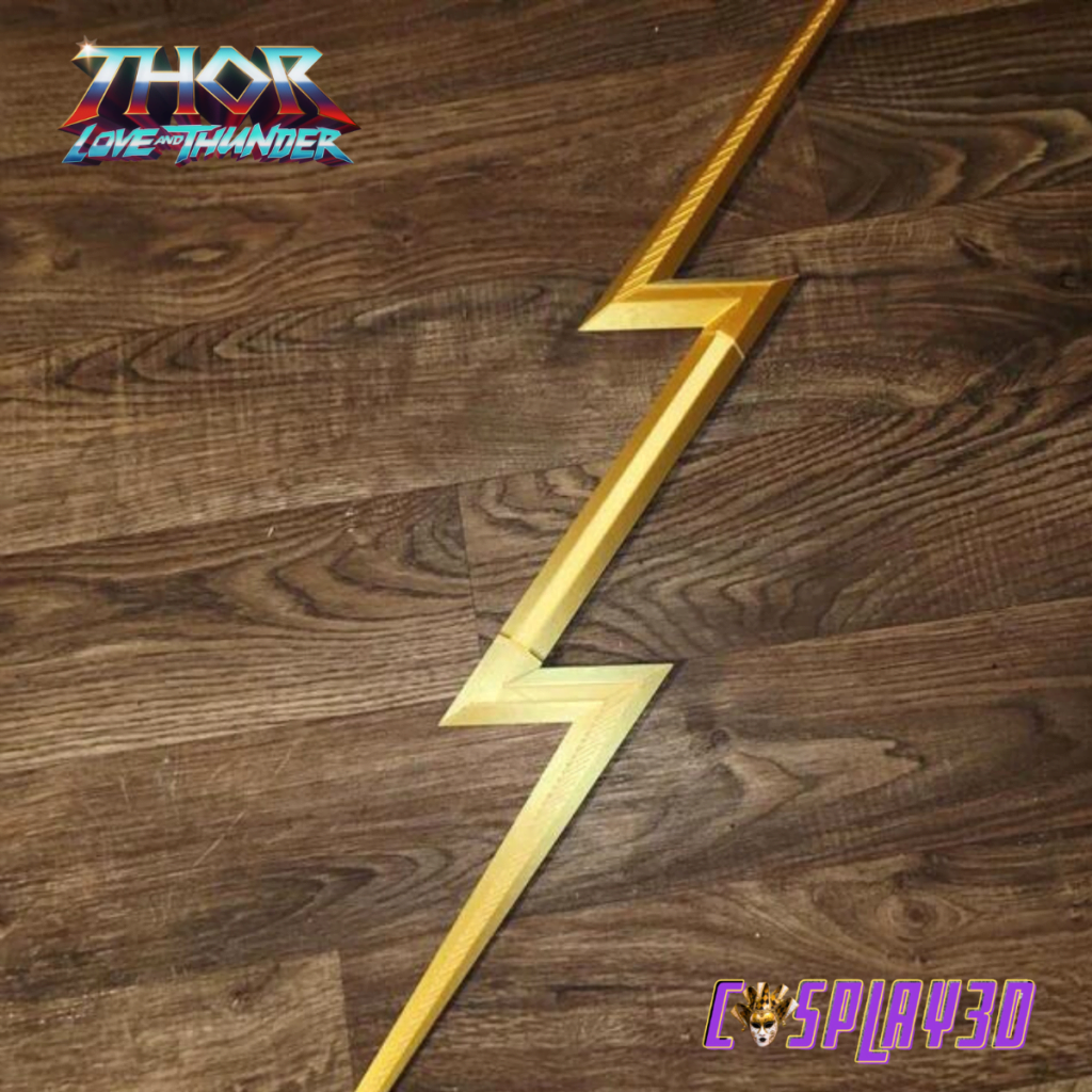 Lightning Bolt Zeus Weapon From Thor Love and Thunder - Makers India