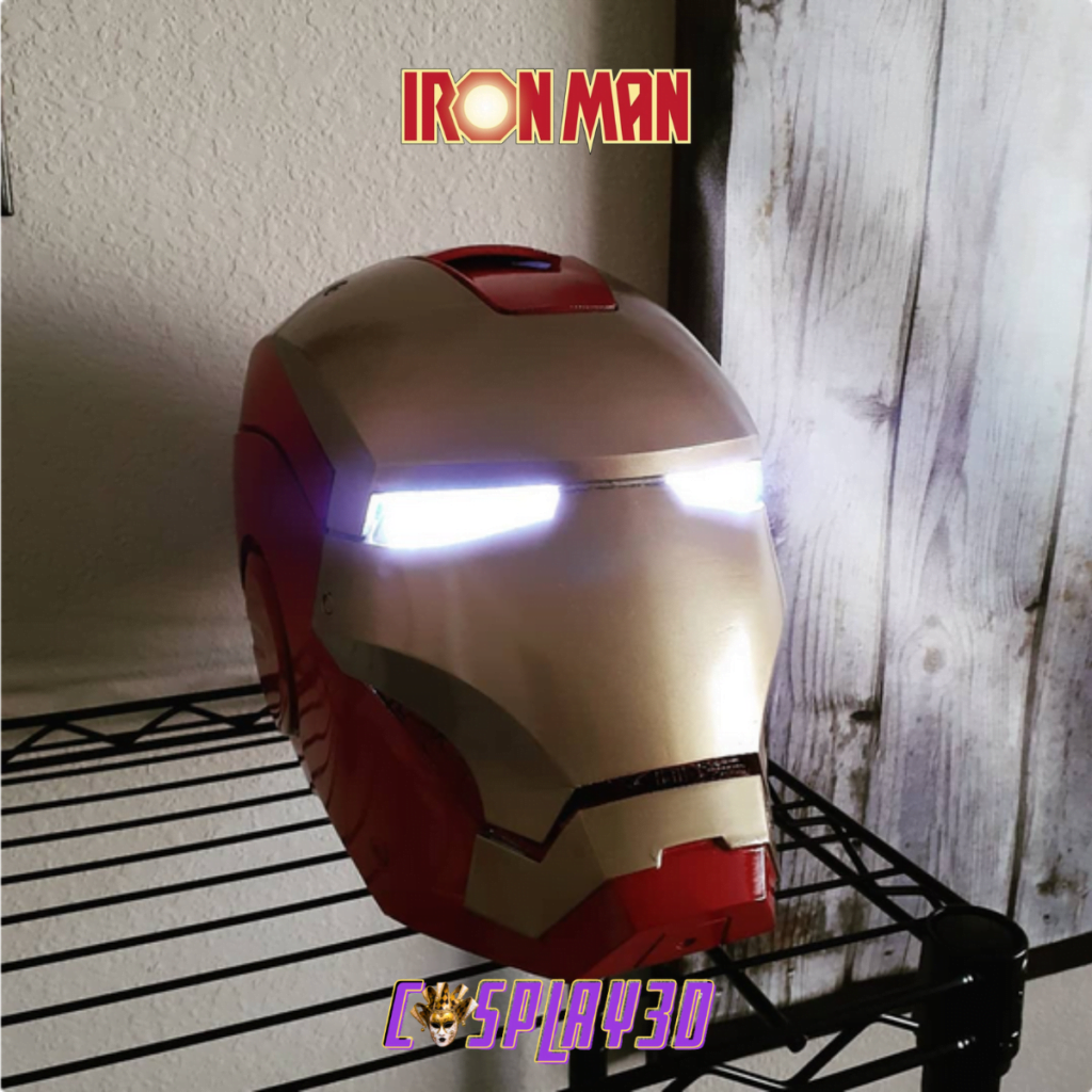 Wearable Iron man Mk3 helmet Cosplay Costume fully finished With Led ...