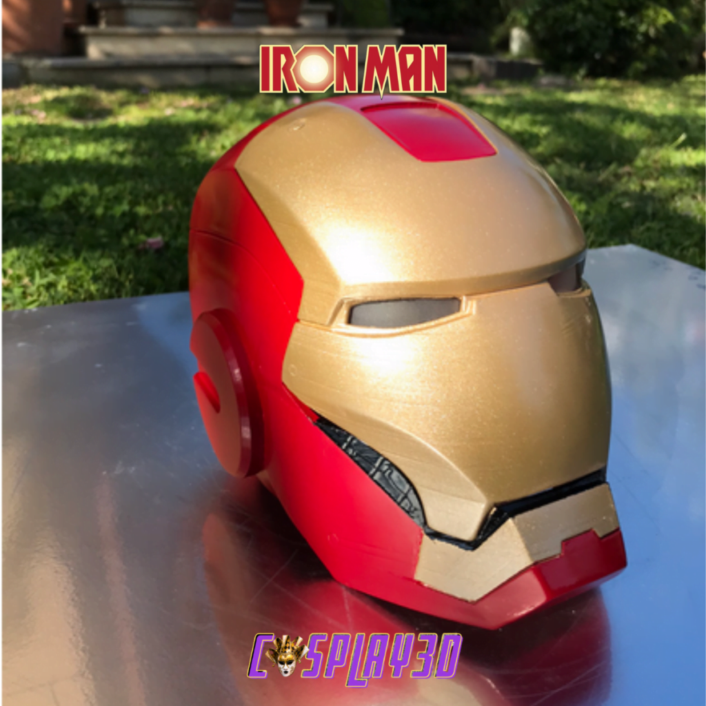 Wearable Iron man Mk3 helmet Cosplay Costume fully finished - Makers India