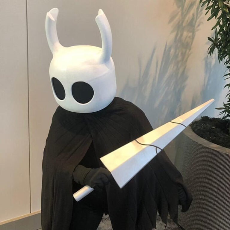 Hollow Knight Mask Helmet from Hollow Knight Video Game - Makers India