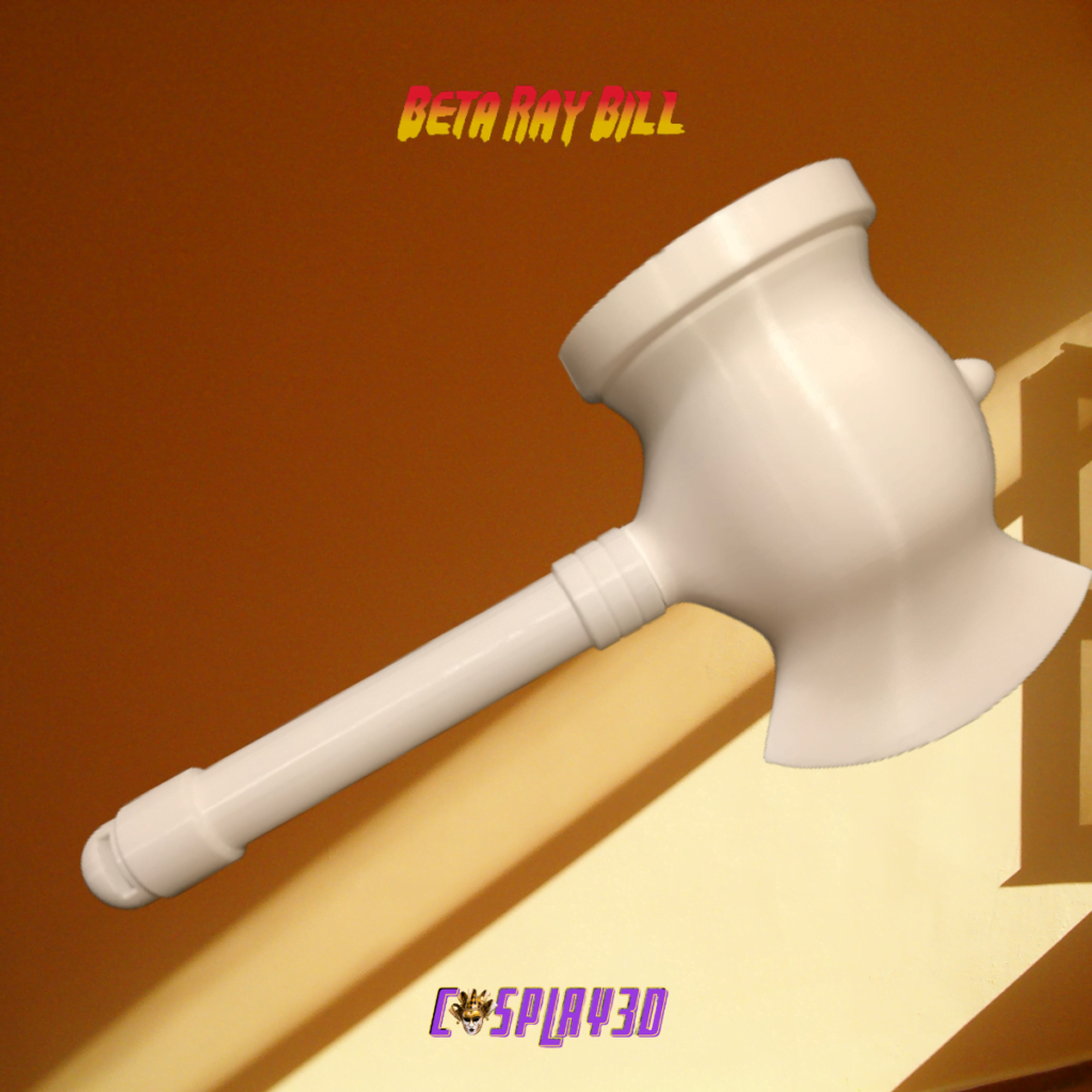 Stormbreaker Hammer Beta Ray Bill’s Weapon Cosplay Prop - Makers India